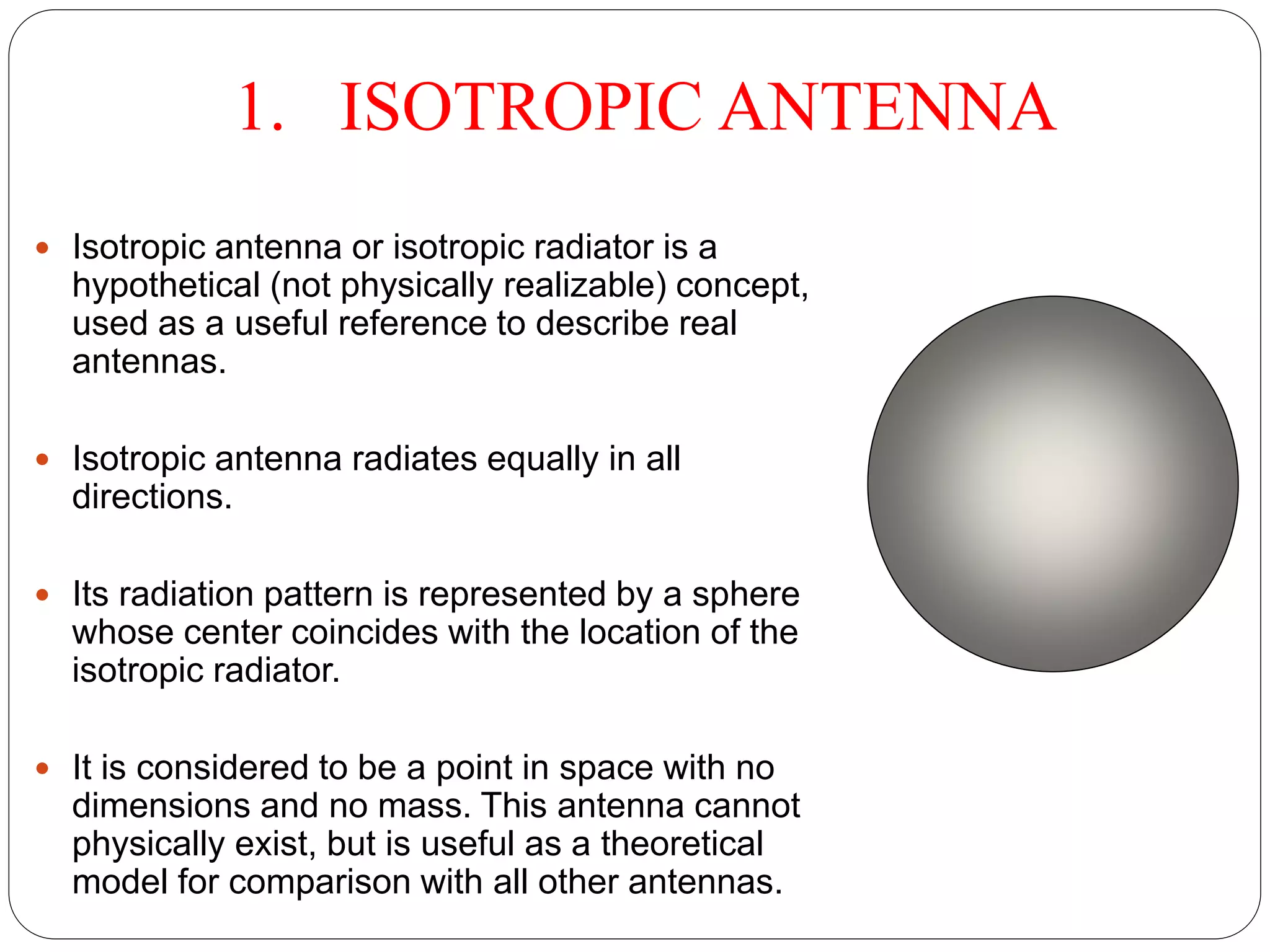ANTENNA AND ITS TYPES | PPTX