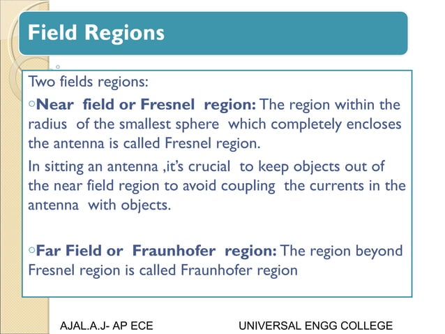Antenna PARAMETERS | PPT | Physics | Science