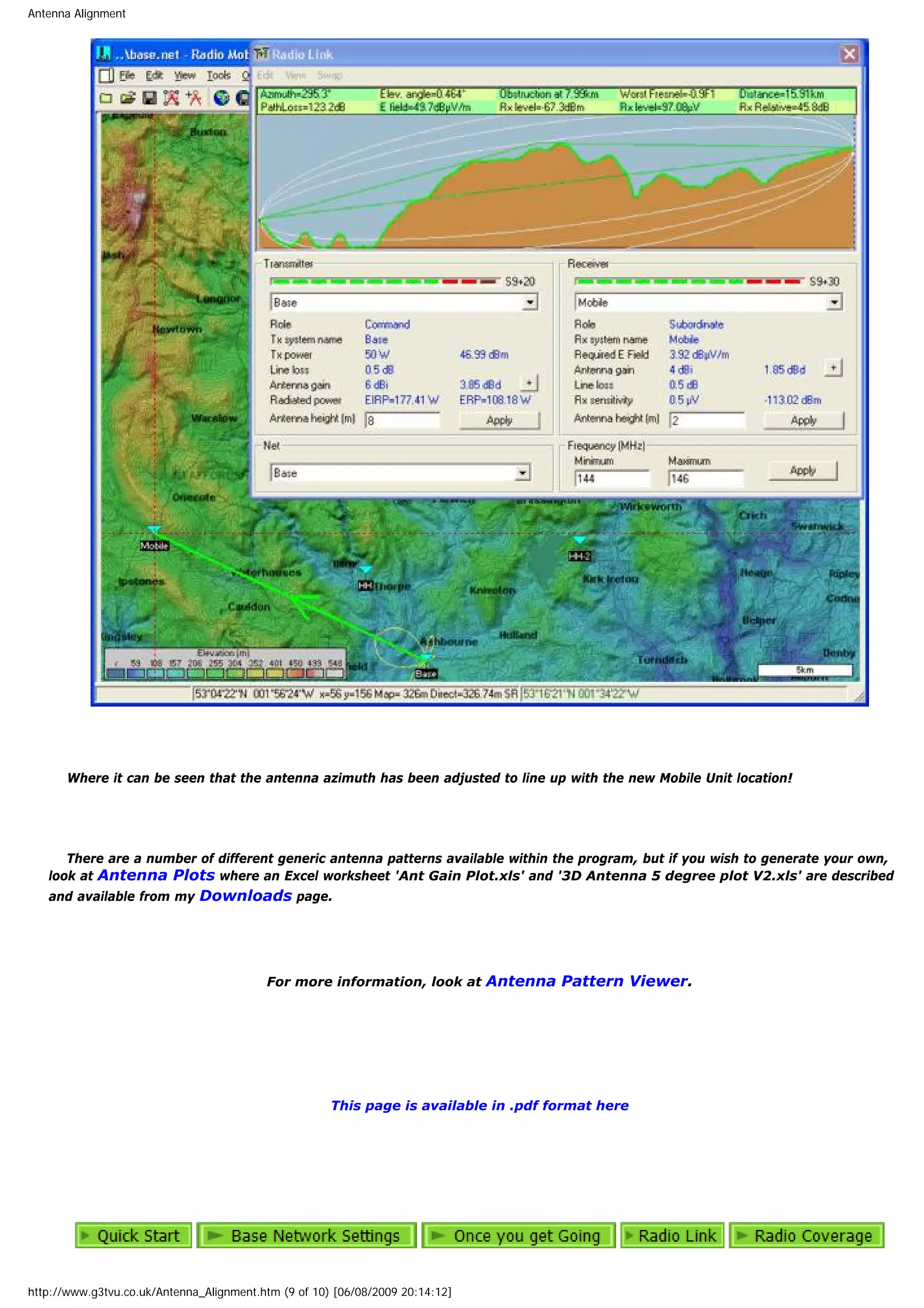 Antenna alignment | PDF