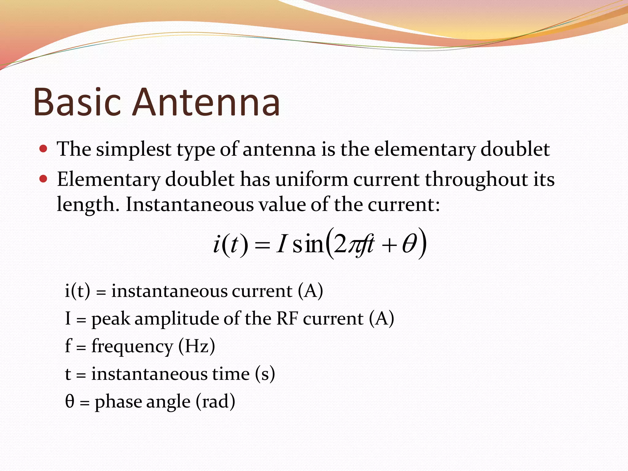 Antenna and propagation | PPTX