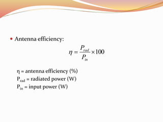 Antenna and propagation | PPTX