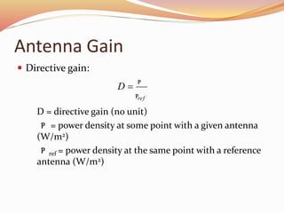 Antenna and propagation | PPTX