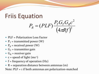 Antenna and propagation | PPTX