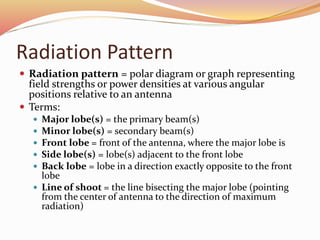 Antenna and propagation | PPTX
