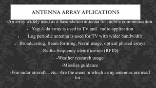 Antenna array | PPT