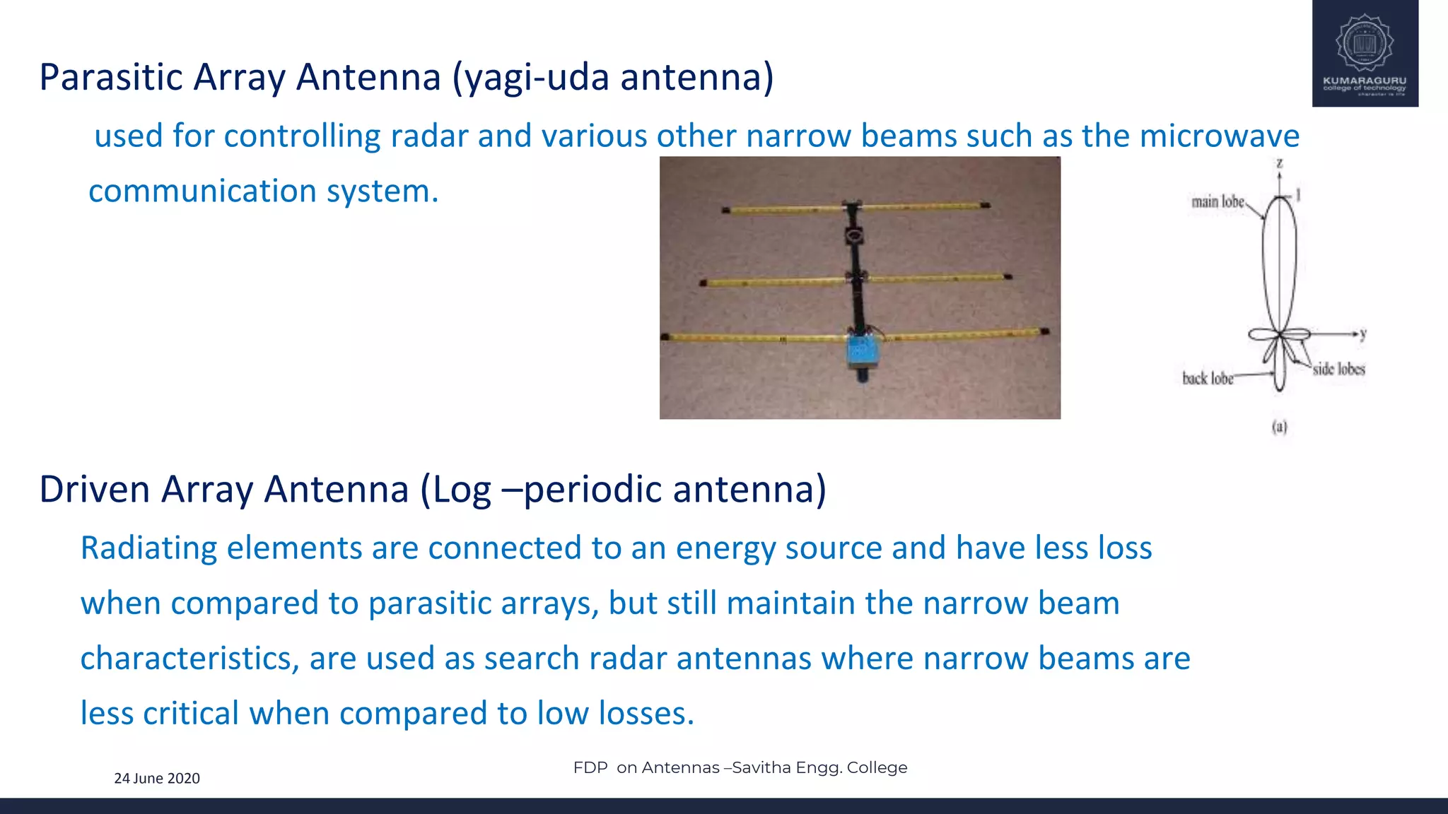 Antenna array | PPTX