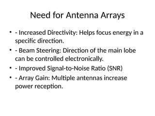 Antenna array antenna engineering microwave ppt | PPT