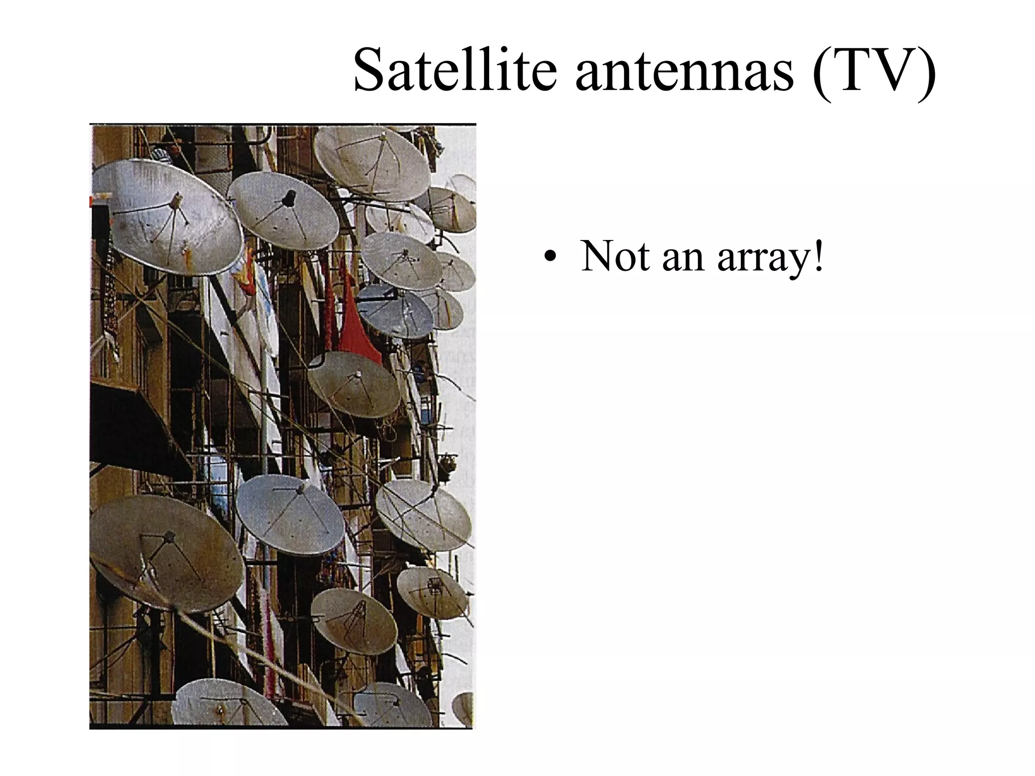 Antenna arrays | PPT