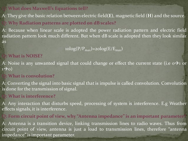 Antenna basics | PDF