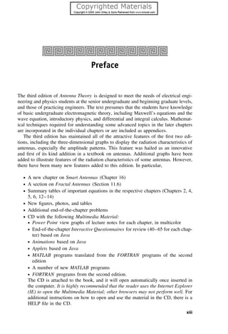 Antenna Balanis | PDF