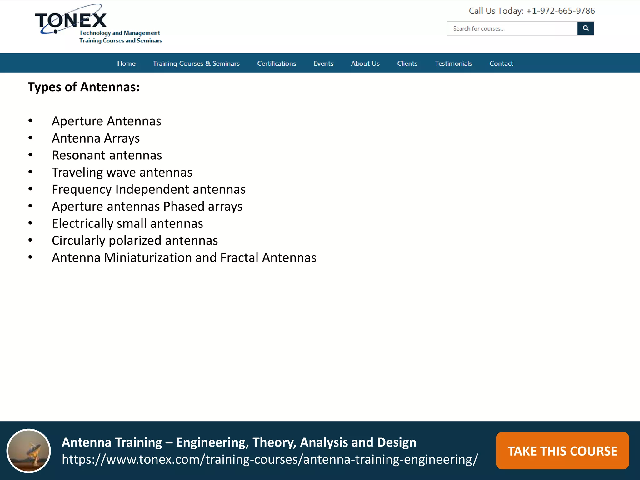 Antenna Engineering Training ,Theory, Analysis and Design | PPTX