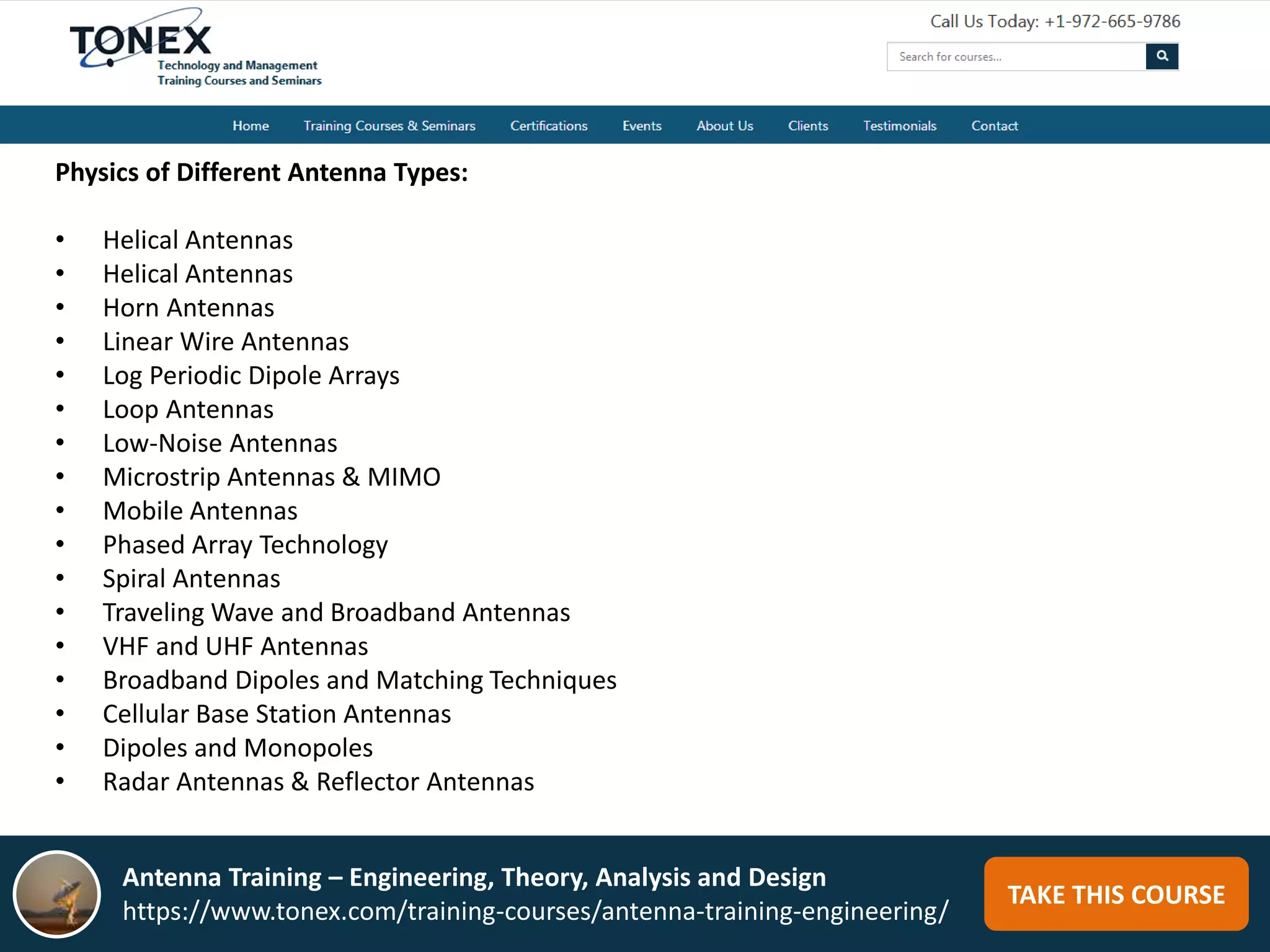 Antenna Engineering Training ,Theory, Analysis and Design | PPTX