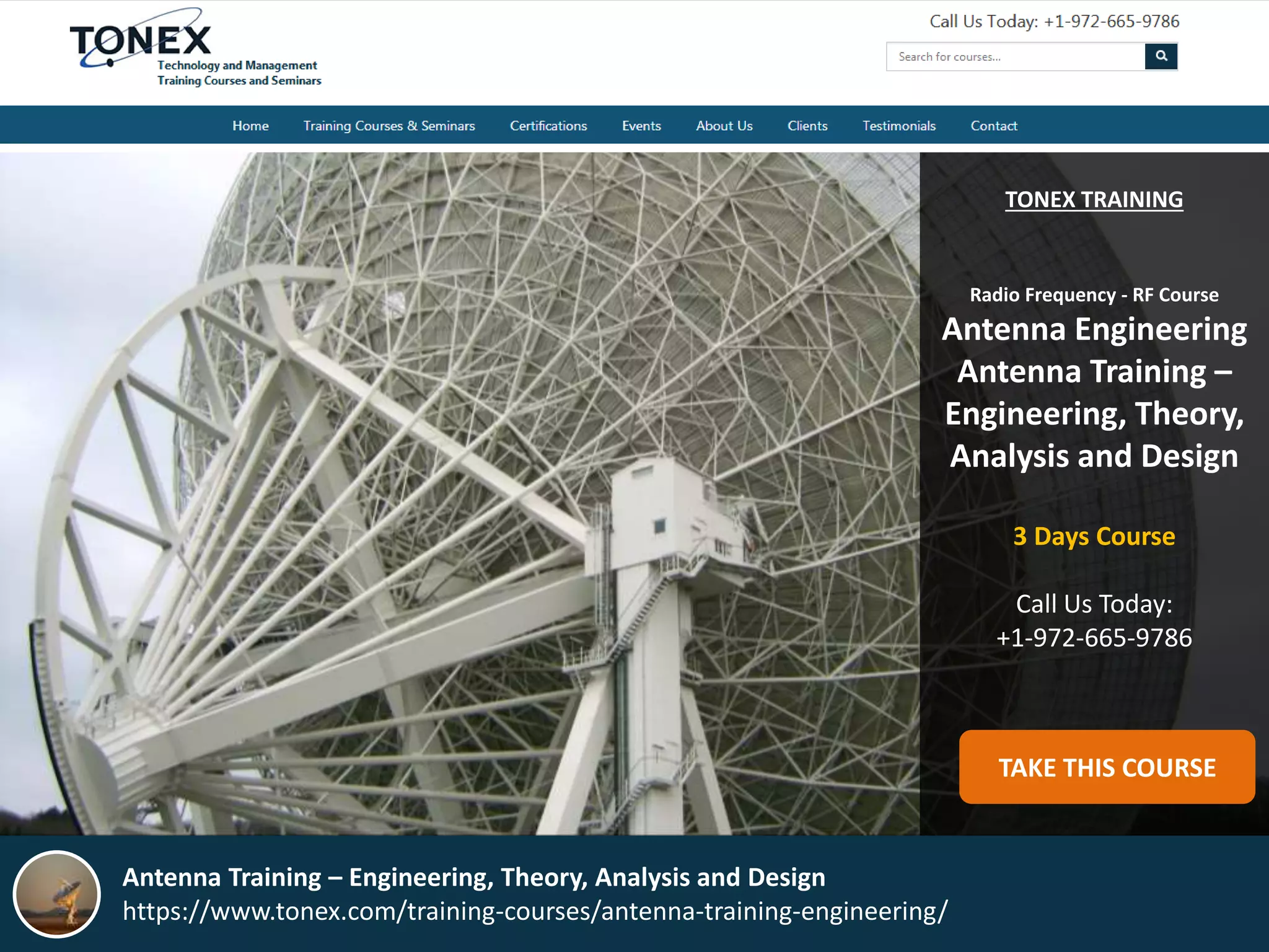 Antenna Engineering Training ,Theory, Analysis and Design | PPTX