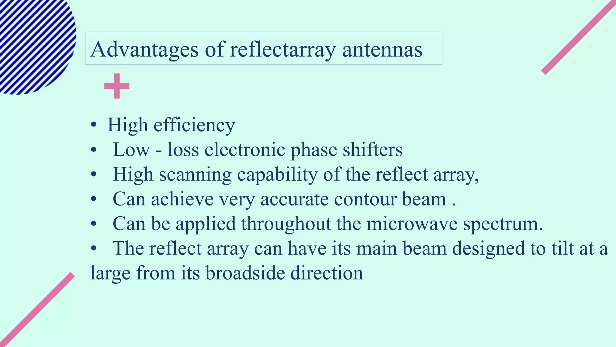 Reflectarray antenna [Antenna] | PPTX