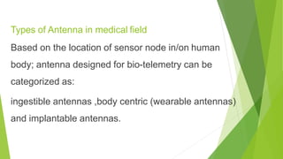 Antenna for BioMedical Application ppt.pptx