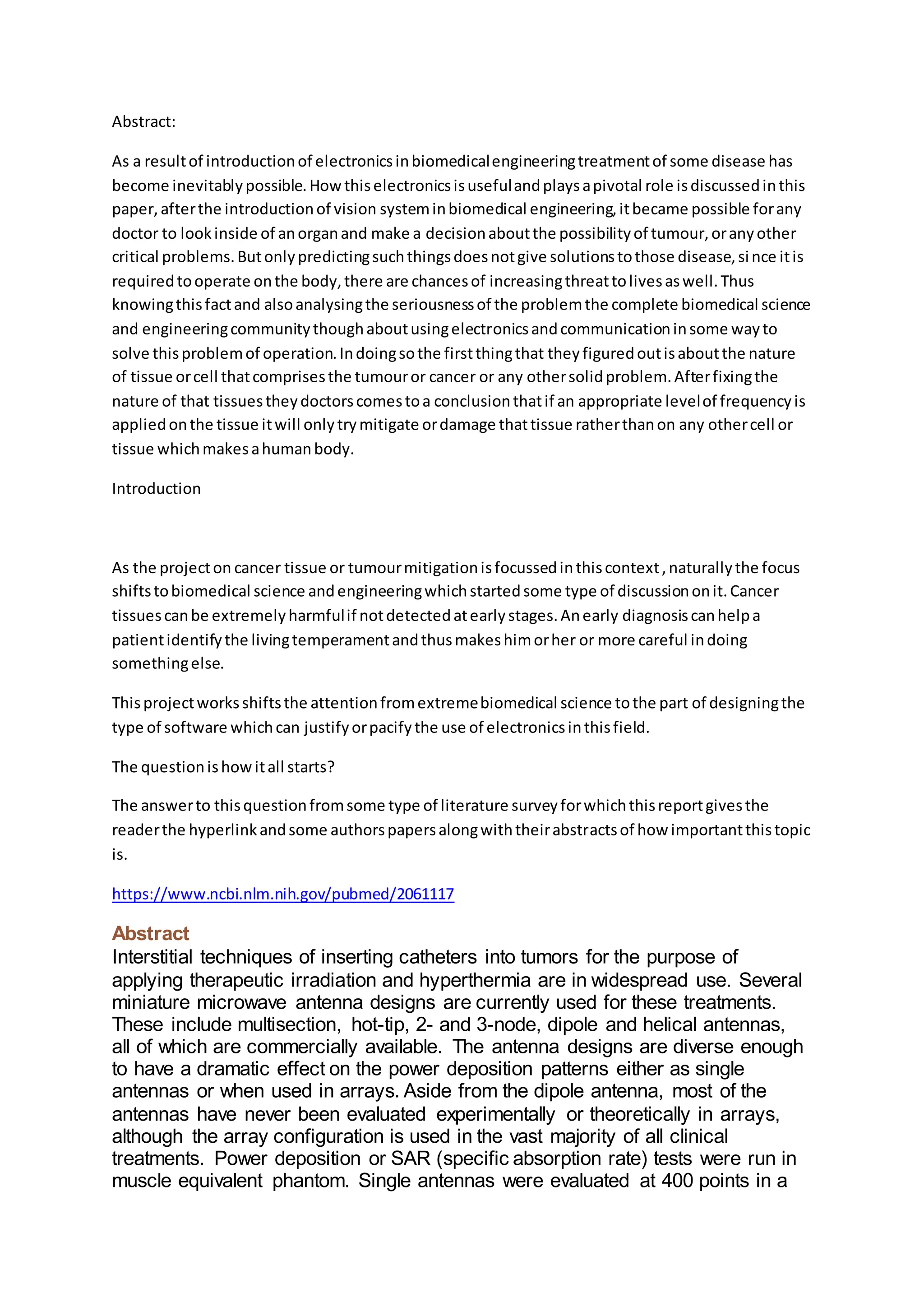 Antenna hyperthermia synopsis_abstract | PDF