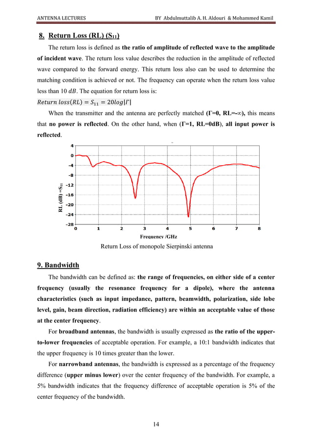 Antenna Lecture course CHapter one 1.pdf | Physics | Science