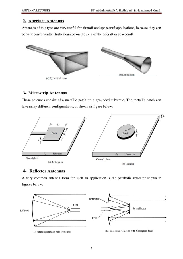Antenna Lecture course CHapter one 1.pdf | Physics | Science