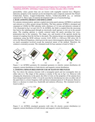 Antenna miniaturization techniques | PDF