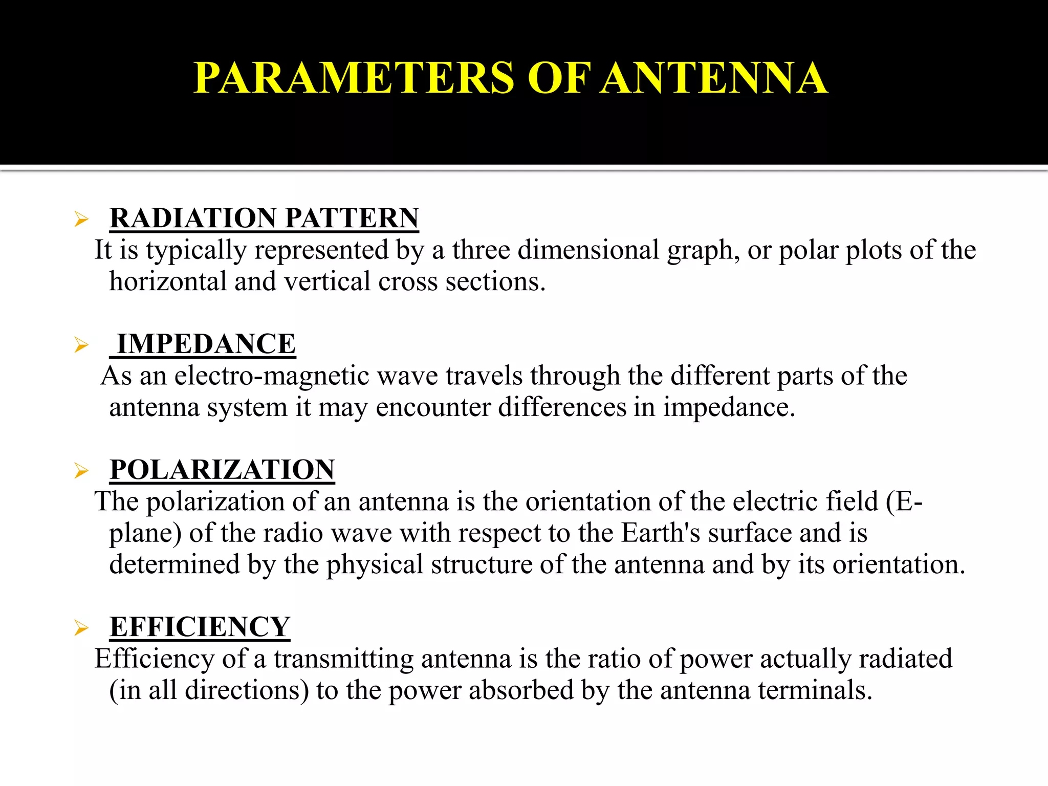 Antennas in Wireless Communication | PPTX