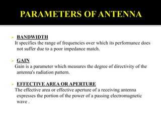 Antennas in Wireless Communication | PPTX