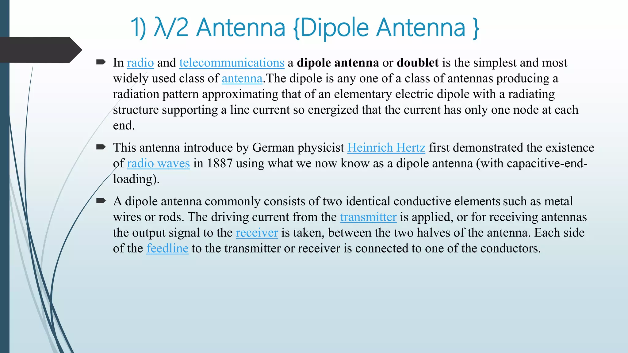 Antenna presentation PPT | PPTX