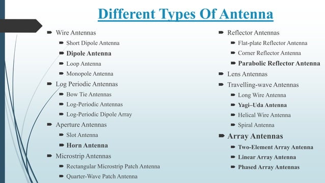 Antenna presentation PPT | PPTX