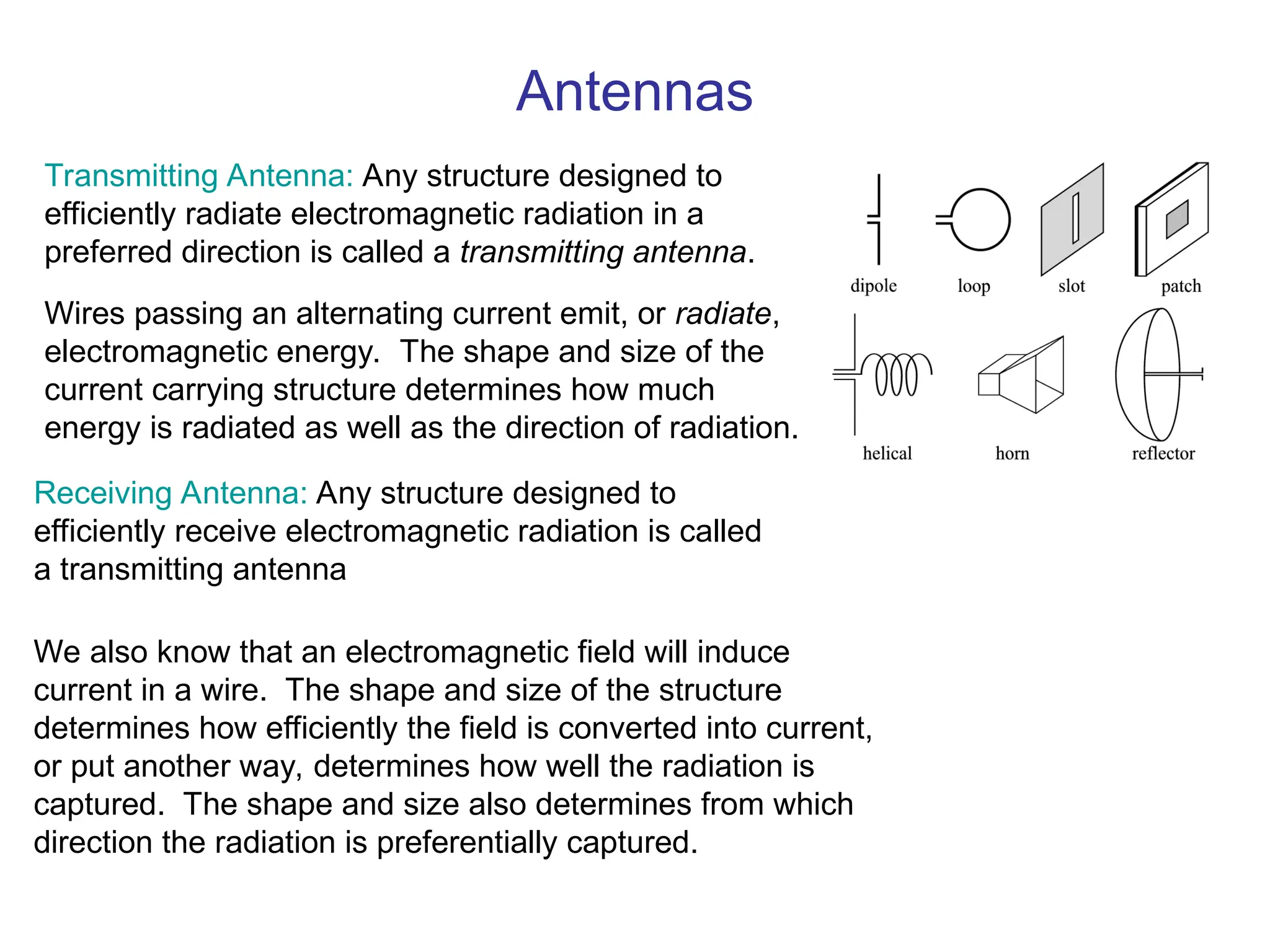 Antennas Basic Parameters and Theory Techniquyes | PPT
