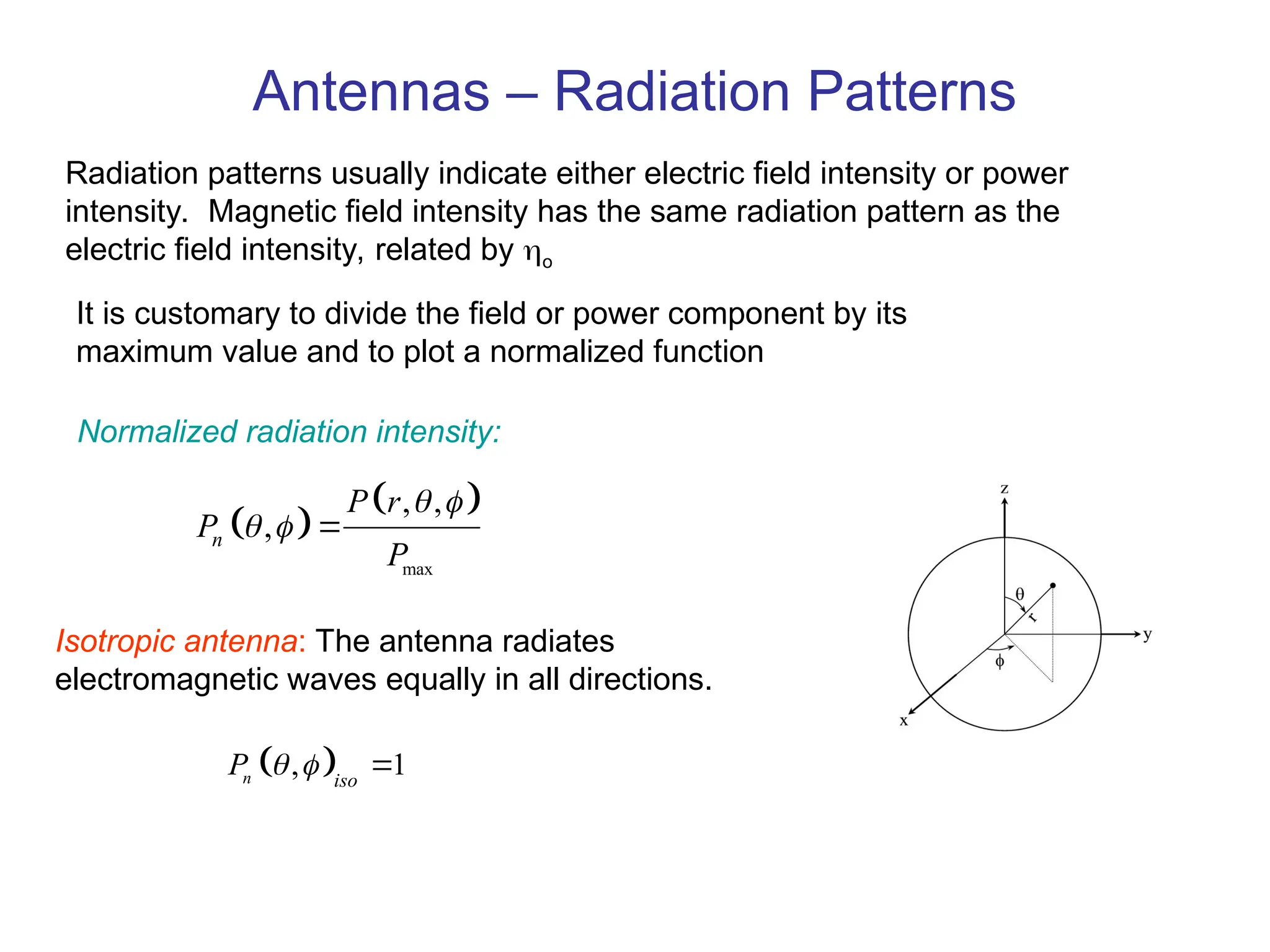 Antennas Basic Parameters and Theory Techniquyes | PPT