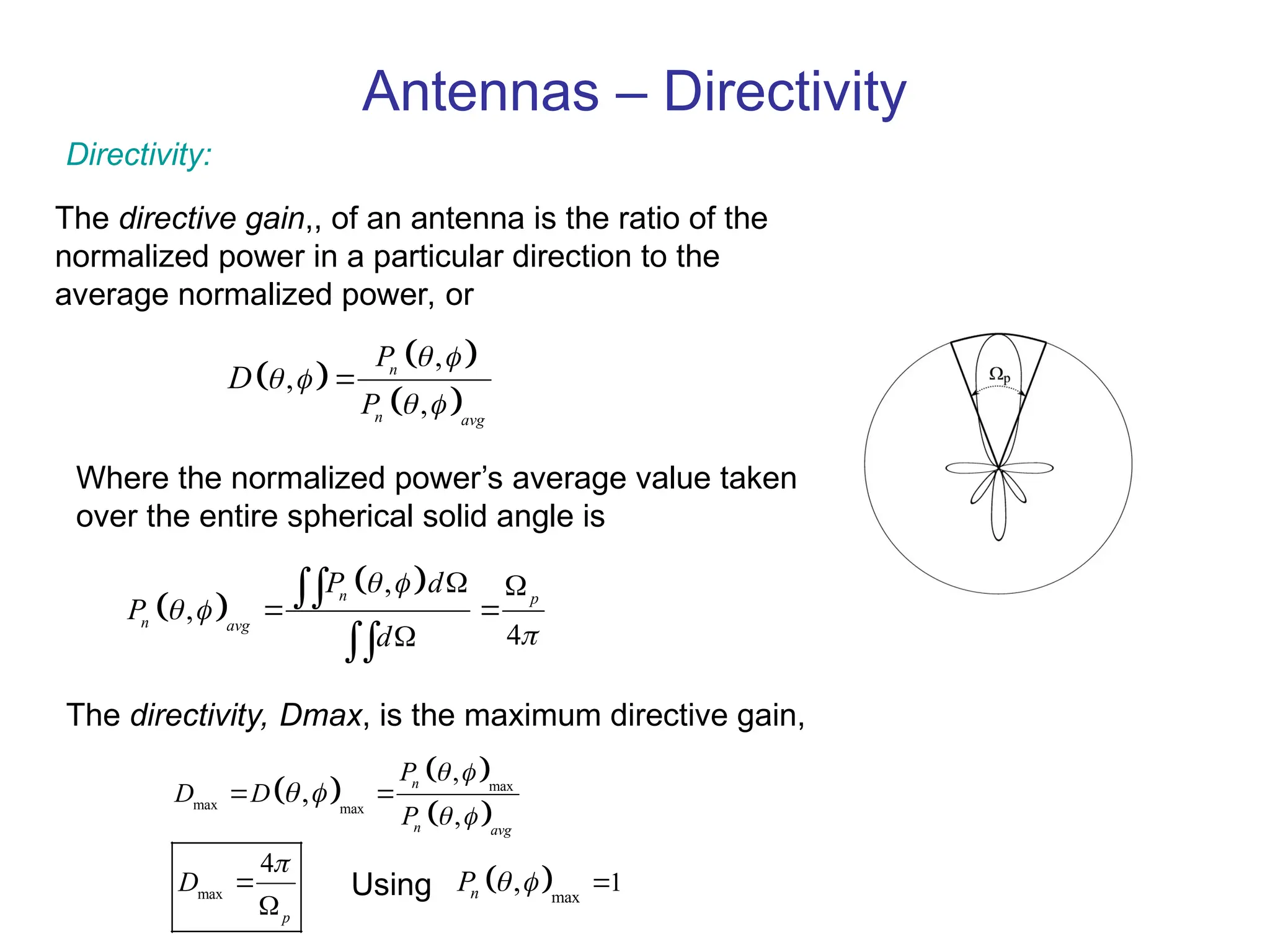 Antennas Basic Parameters and Theory Techniquyes | PPT