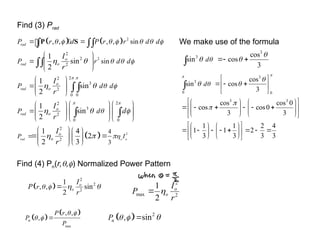 Antennas Basic Parameters and Theory Techniquyes | PPT