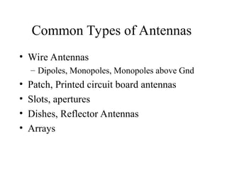 Antenna Basics in 30 Minutes or even less | PPT