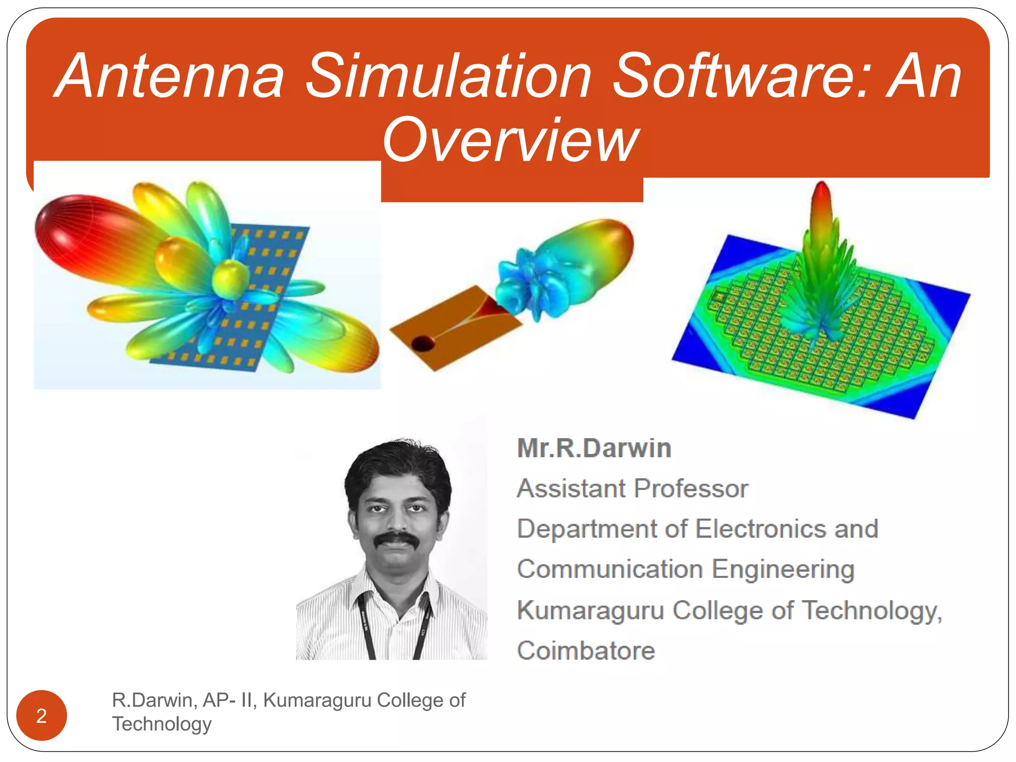 Antenna simulation software- An Overview | PPTX
