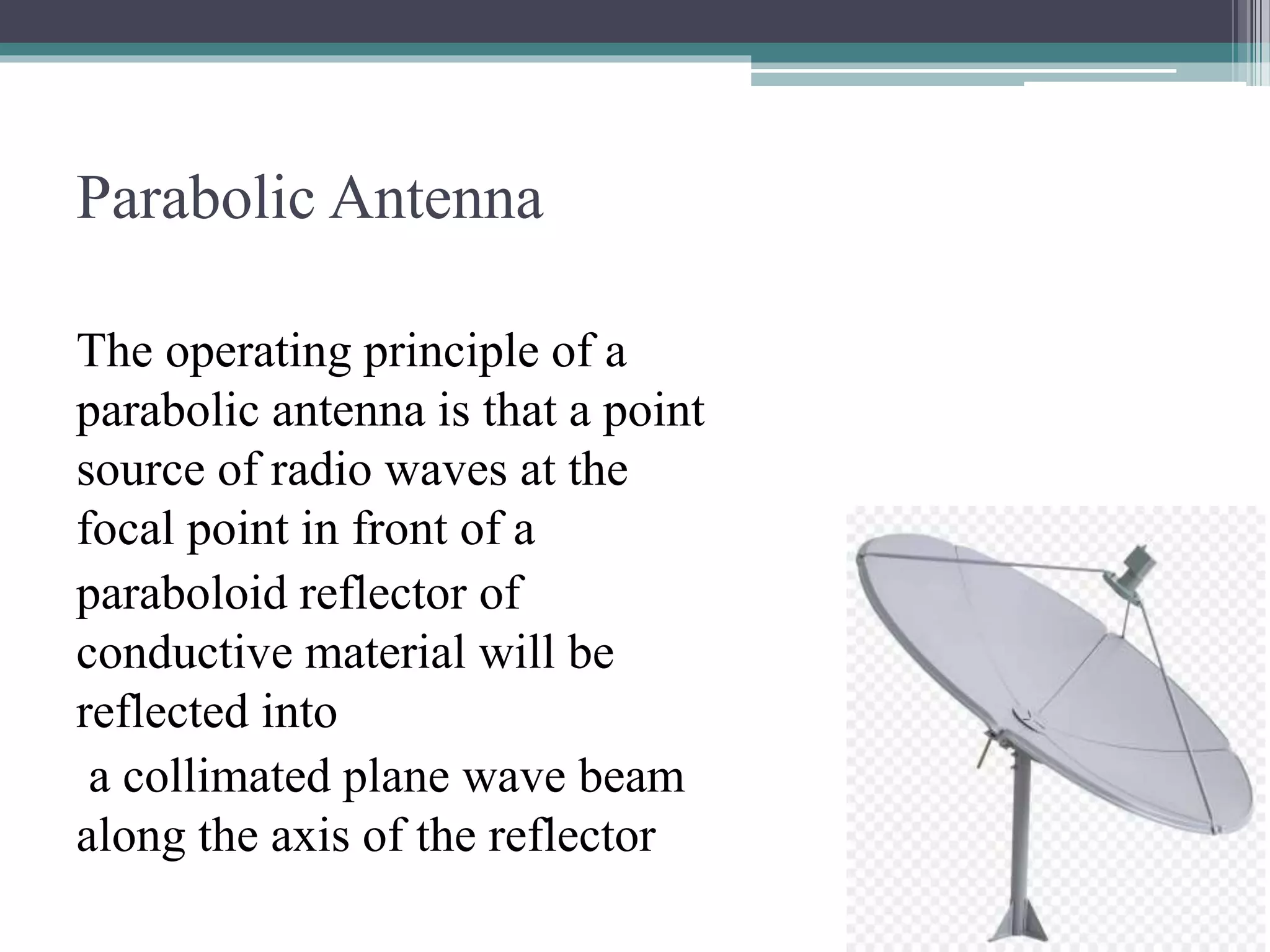 Antenna slide | PPTX