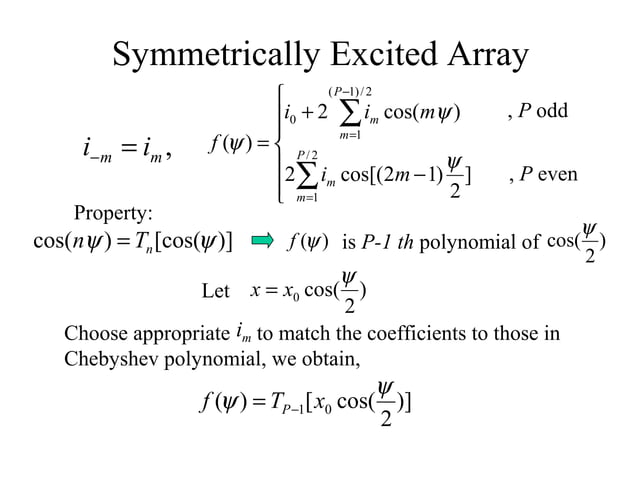 Antenna synthesis | PPT