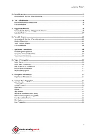 Antenna theory tutorial | PDF
