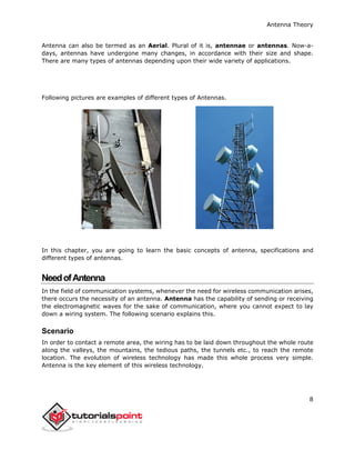 Antenna theory tutorial | PDF