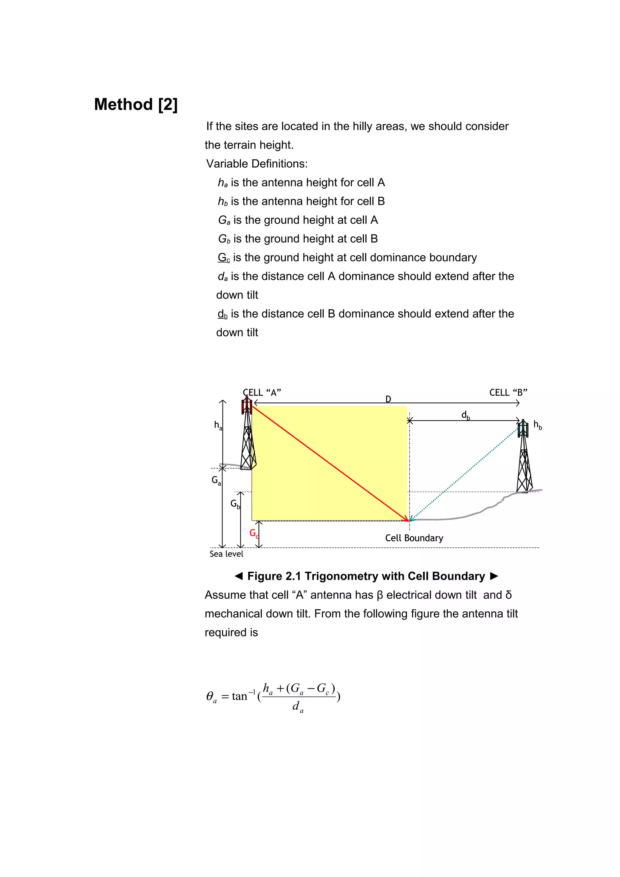 Antenna tilt calculation doc | DOC
