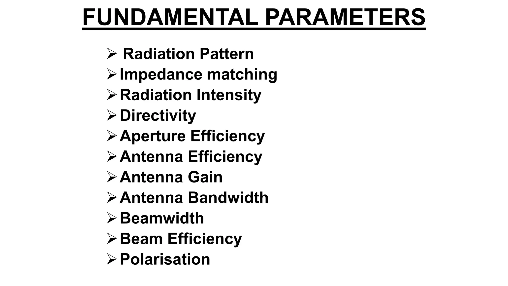 Antenna Types and their impact on the comn sys.pptx