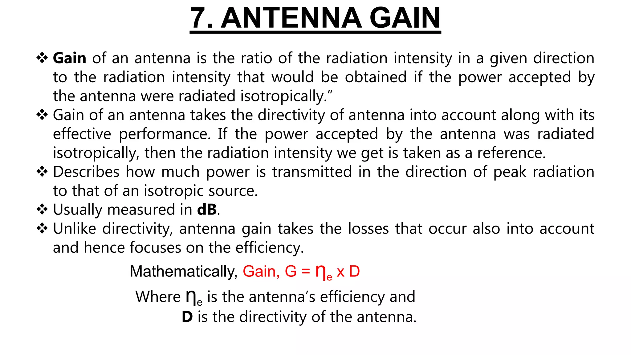 Antenna Types and their impact on the comn sys.pptx
