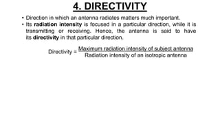 Antenna Types and their impact on the comn sys.pptx