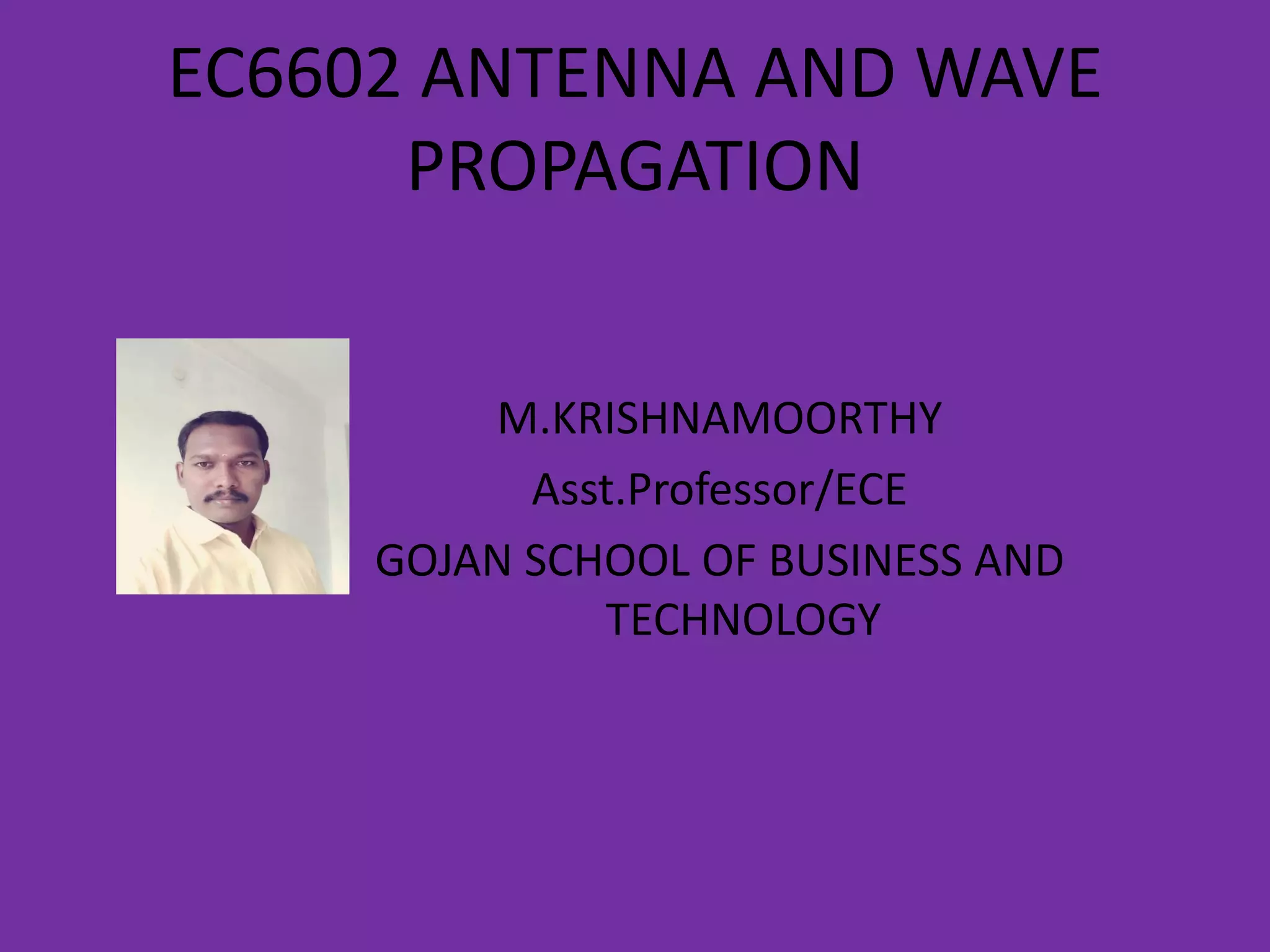 EC6602 - AWP UNIT-2 | PDF