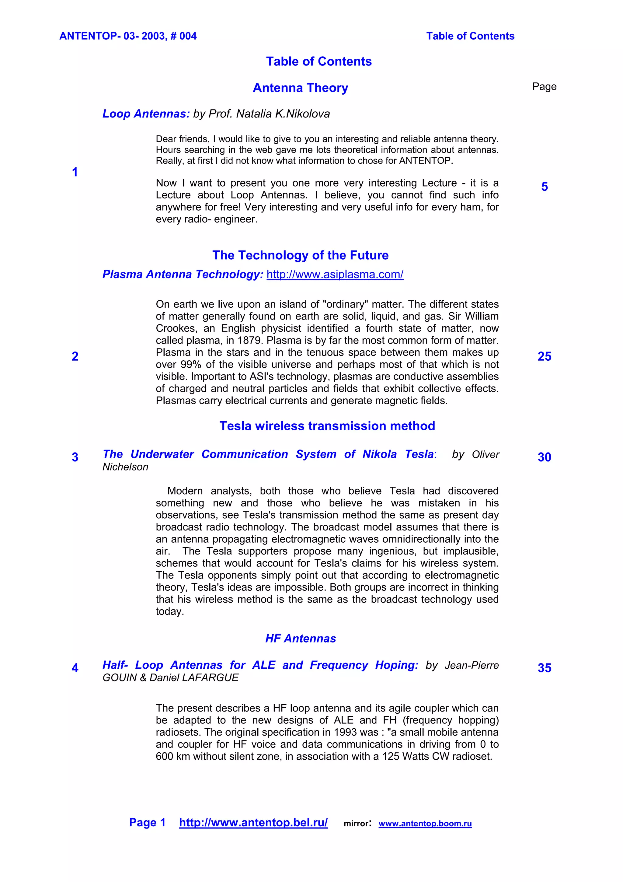 Antentop 2003 03 | PDF