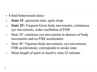 Antepartum fetal assessment | PPTX