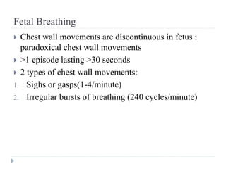 Antepartum fetal assessment | PPTX