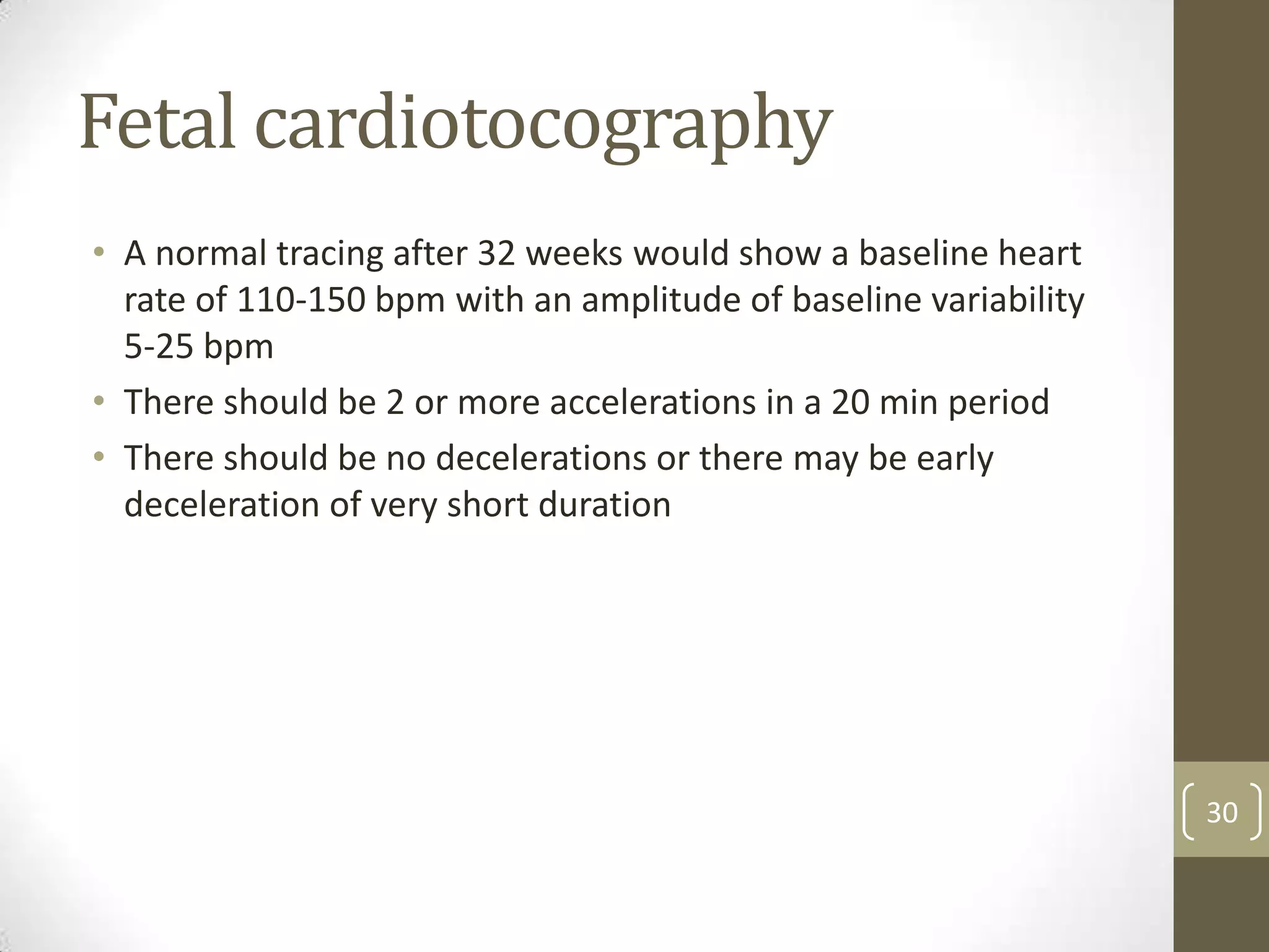 Antepartum fetal surveillance | PPTX