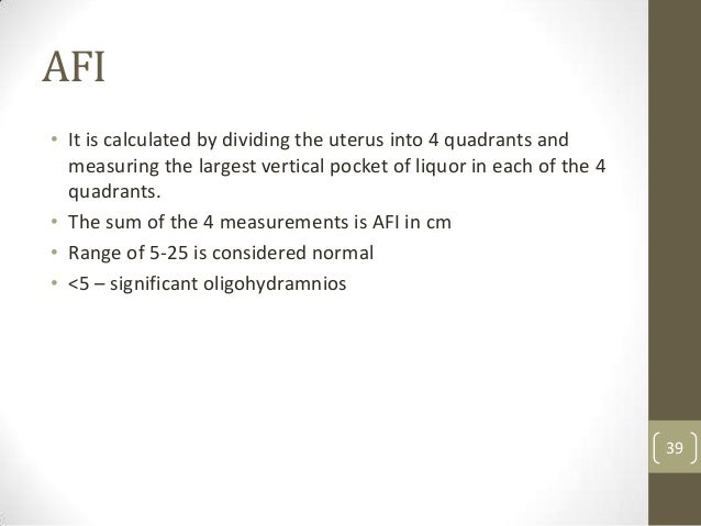 Antepartum fetal surveillance