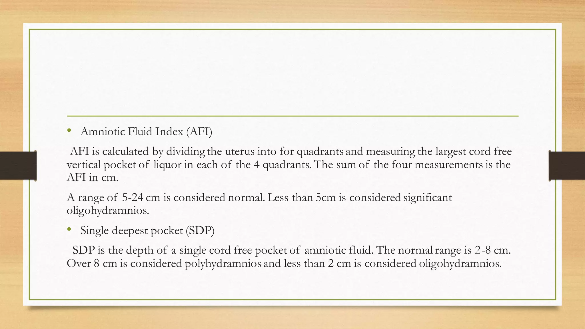 Antepartum fetal surveillance | PDF