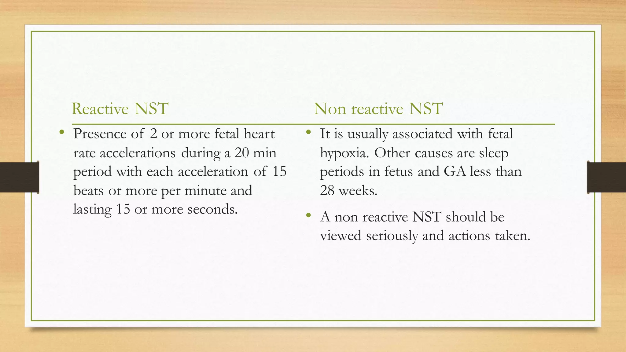 Antepartum fetal surveillance | PDF