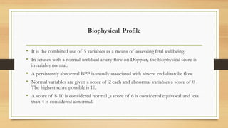 Antepartum fetal surveillance | PDF